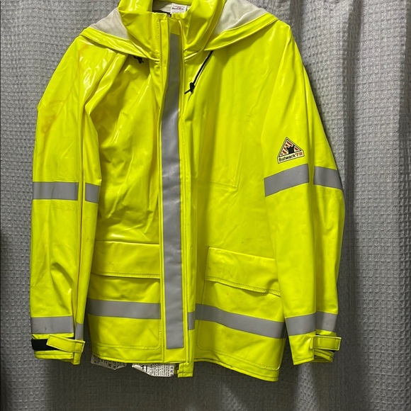 bulwark | Jackets & Coats | Bulwark Fr Yellow Safety Jacket Heavy Duty ...